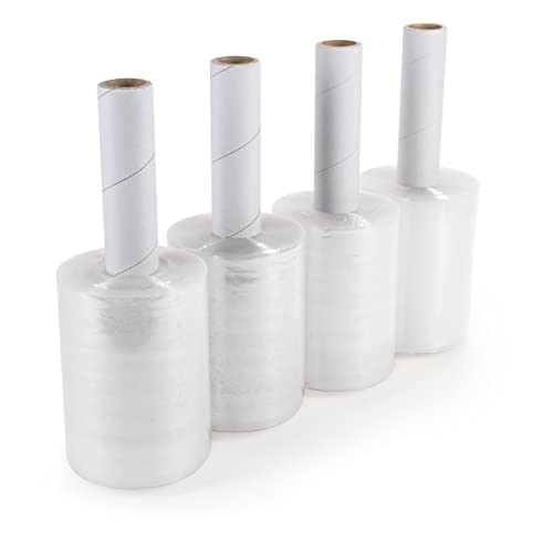 (4-Pack) IDL Packaging - F-51-4 5" x 1000' 80 gauge Bundling Stretch ...