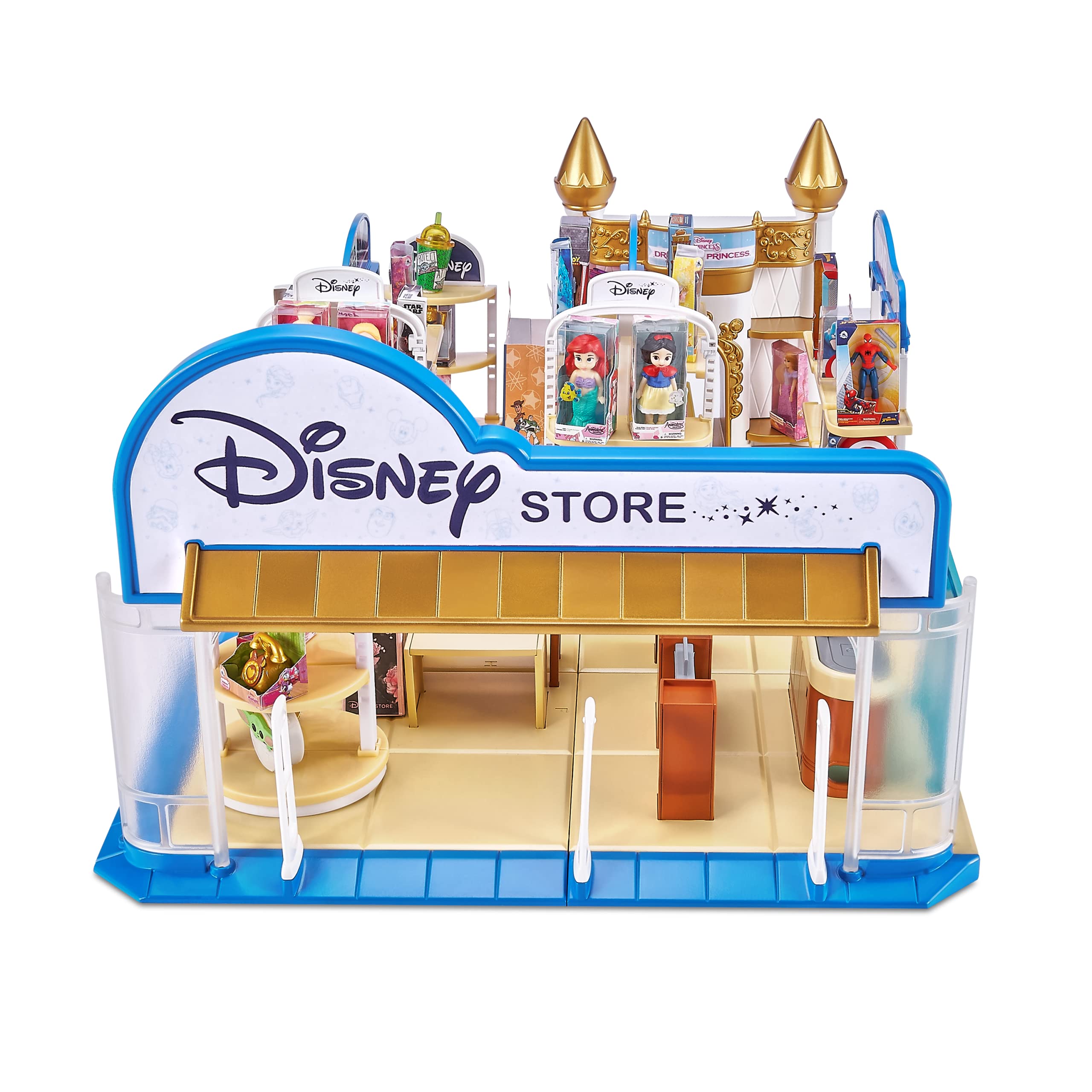 5 Surprise Mini Brands Disney Toy Store Playset by Zuru - Includes 5 ...
