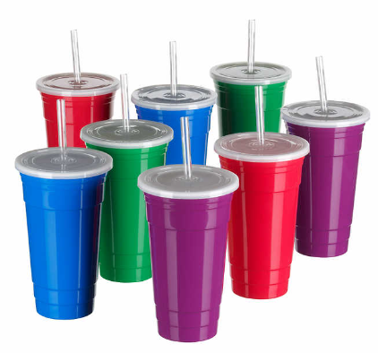 Costco Members: 8 Piece Reusable Double-Wall Insulated Party Cup Set $6 ...