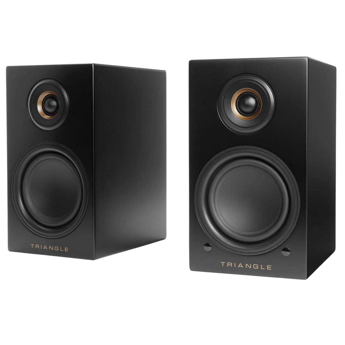 Triangle LN01A Wireless Bluetooth Bookshelf Speakers w/ Phono (pair ...