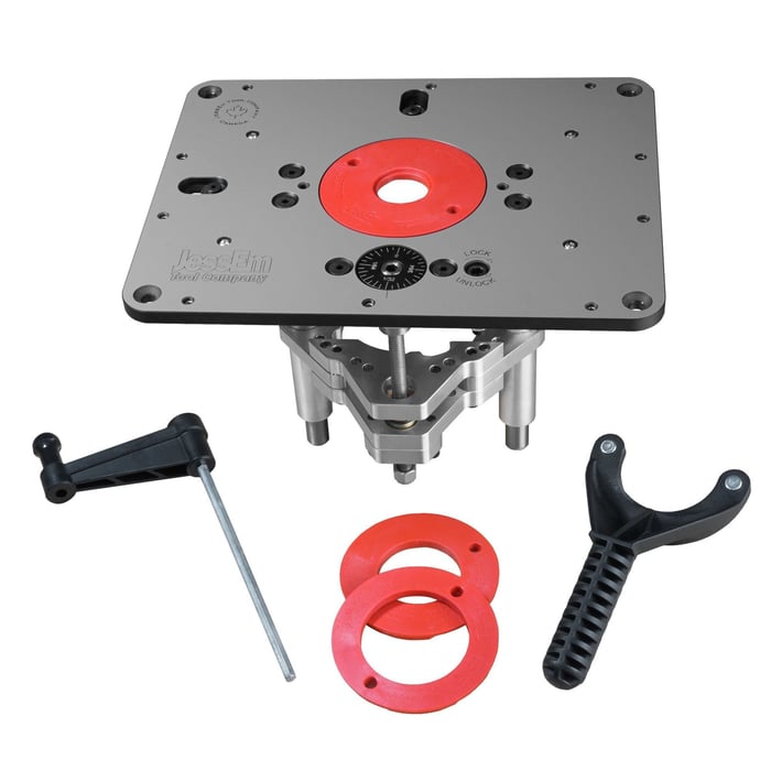JessEm Rout-R-Lift II Router Lif w/ 3.5" Diameter Motors $175 + free s/h