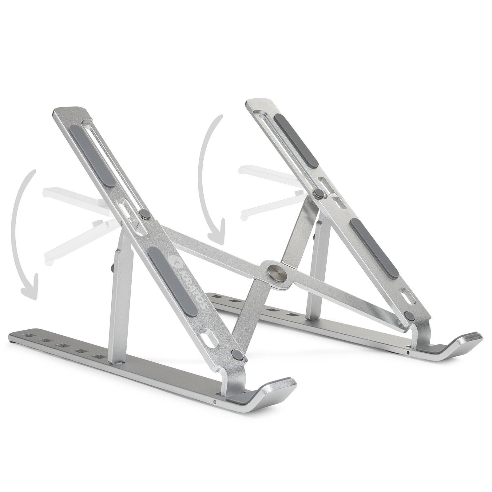 Kratos Aluminum Foldable Laptop Stand (uo to 17") $8 + free s/h
