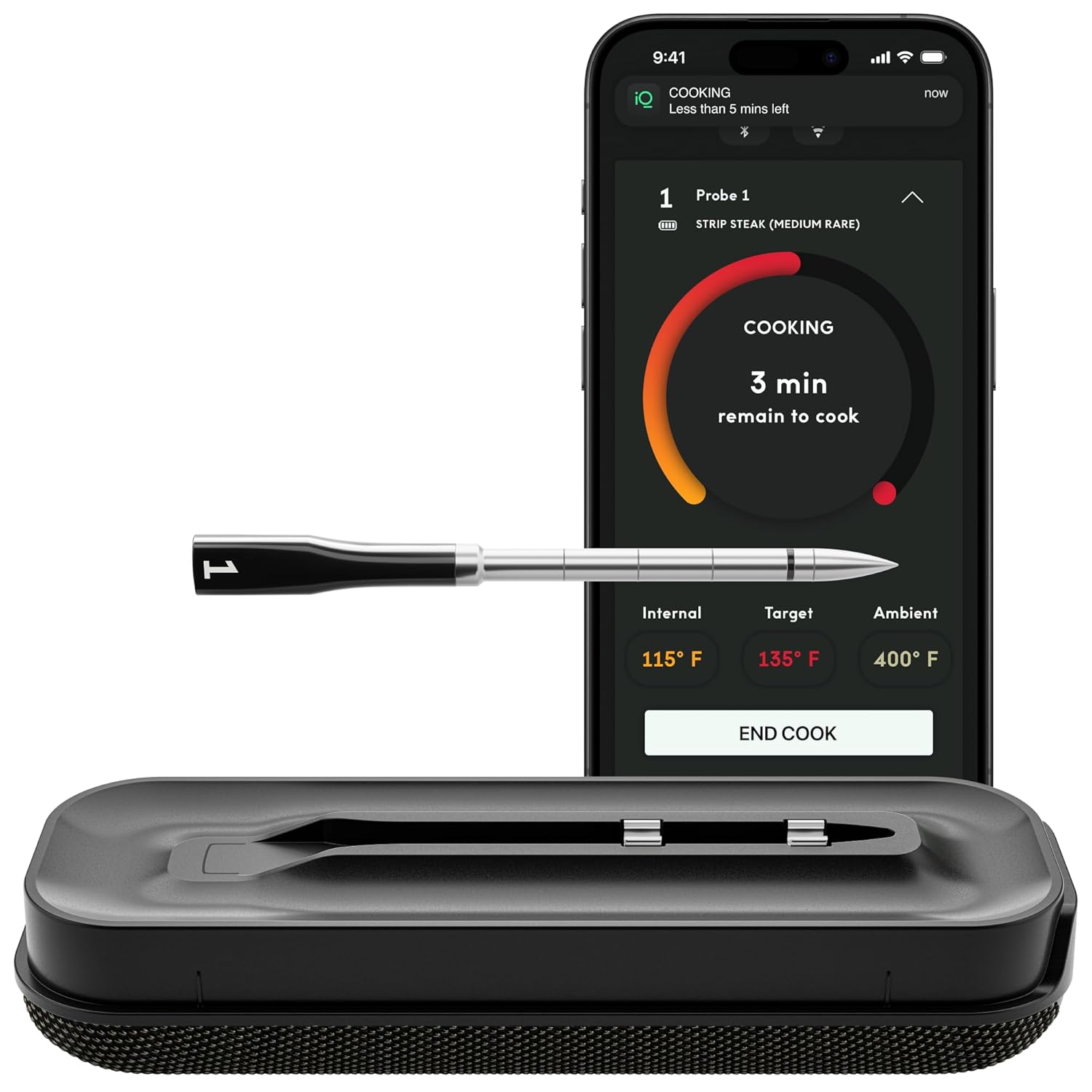 Chef iQ Smart Wireless Probe Meat Thermometer Chef iQ Smart Wireless Probe Meat Thermometer