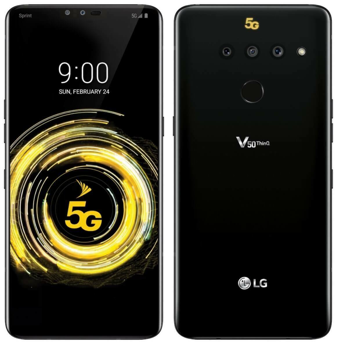 128GB LG V50 5G (Sprint CDMA & GSM Unlocked) $330 + free s/h