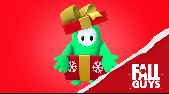 Free Fall Guys - Giddy Gift Christmas Skin