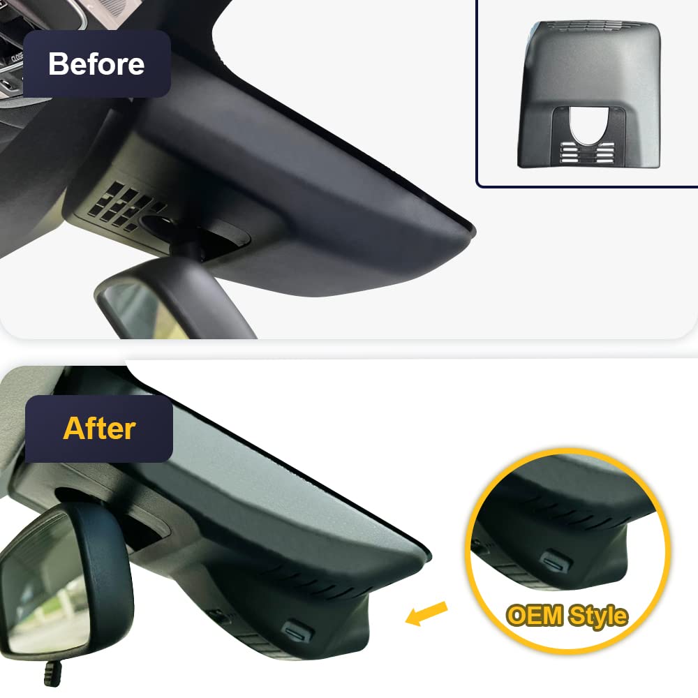 FitcamX - 4k Dashcam with OEM Style Dash Integration - 20% off $135